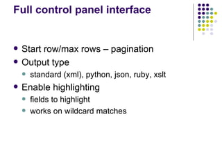 Solr Presentation | PPT | Programming Languages | Computing