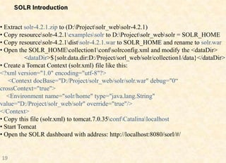 Solr introduction | PPTX | Search | Internet