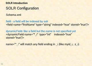 Solr introduction | PPTX | Search | Internet