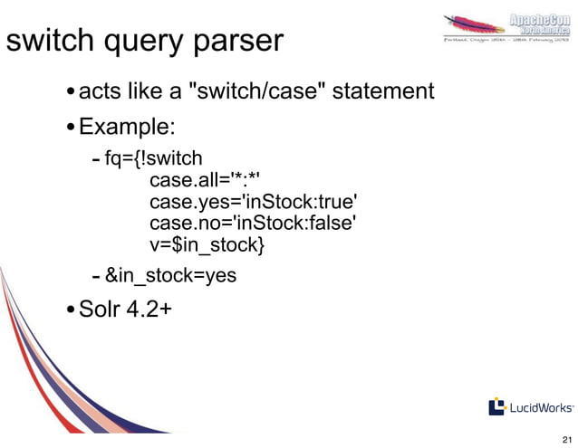Solr Query Parsing | PPT