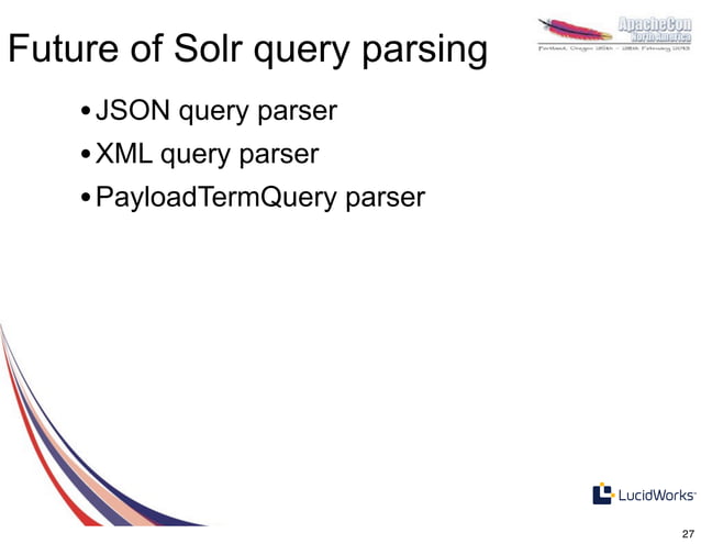 Solr Query Parsing | PPT