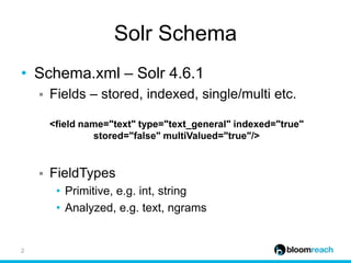 Solr Schema in Multi Tenant Platform | PPT