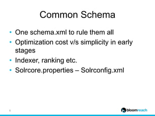 Solr Schema in Multi Tenant Platform | PPT