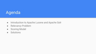 Solr's Search Relevancy (Understand Solr's query debug) | PPT