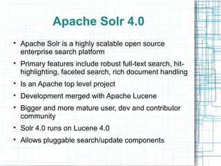 Solr vs ElasticSearch | PPT