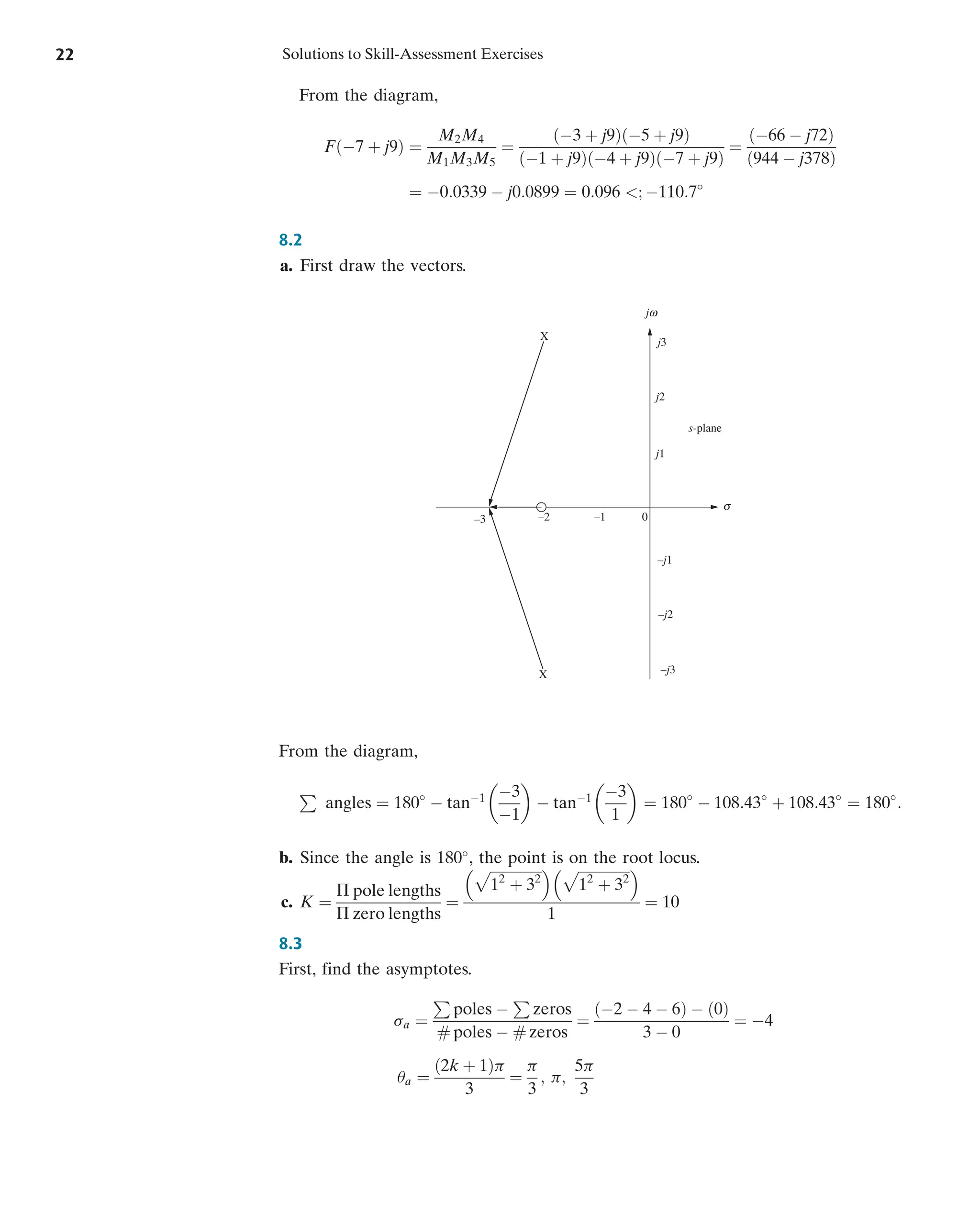 Solution of skill Assessment Control Systems Engineering By Norman S ...