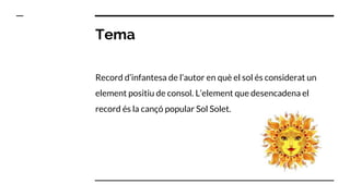 Sol solet | PPT