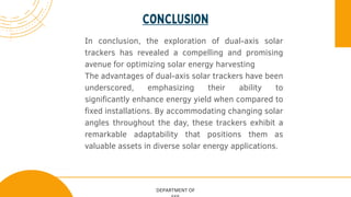 Solstice Navigator Arduino-driven Dual Axis Solar Tracker using LDR and Servo Motors.pptx