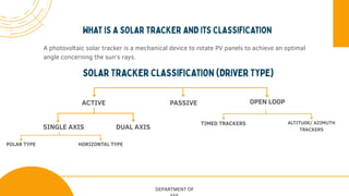 Solstice Navigator Arduino-driven Dual Axis Solar Tracker using LDR and Servo Motors.pptx