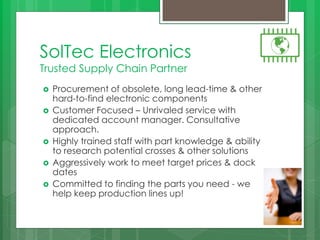 SolTec Capabilities | PDF