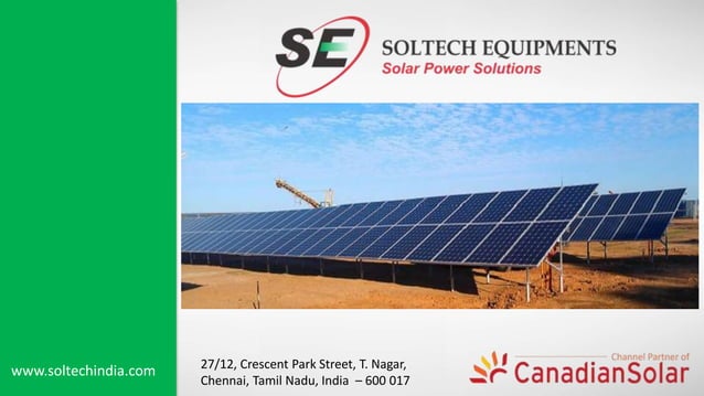 Soltech Corporate presentation | PPT
