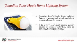 Soltech Corporate presentation | PPT