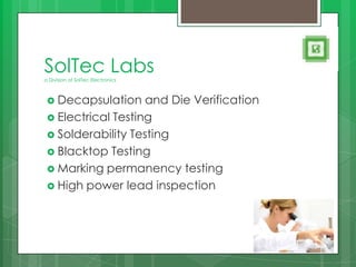 SolTec Presentation | PPSX