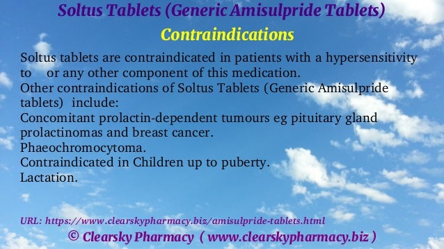 Soltus Tablets (Generic Amisulpride Tablets) | PDF