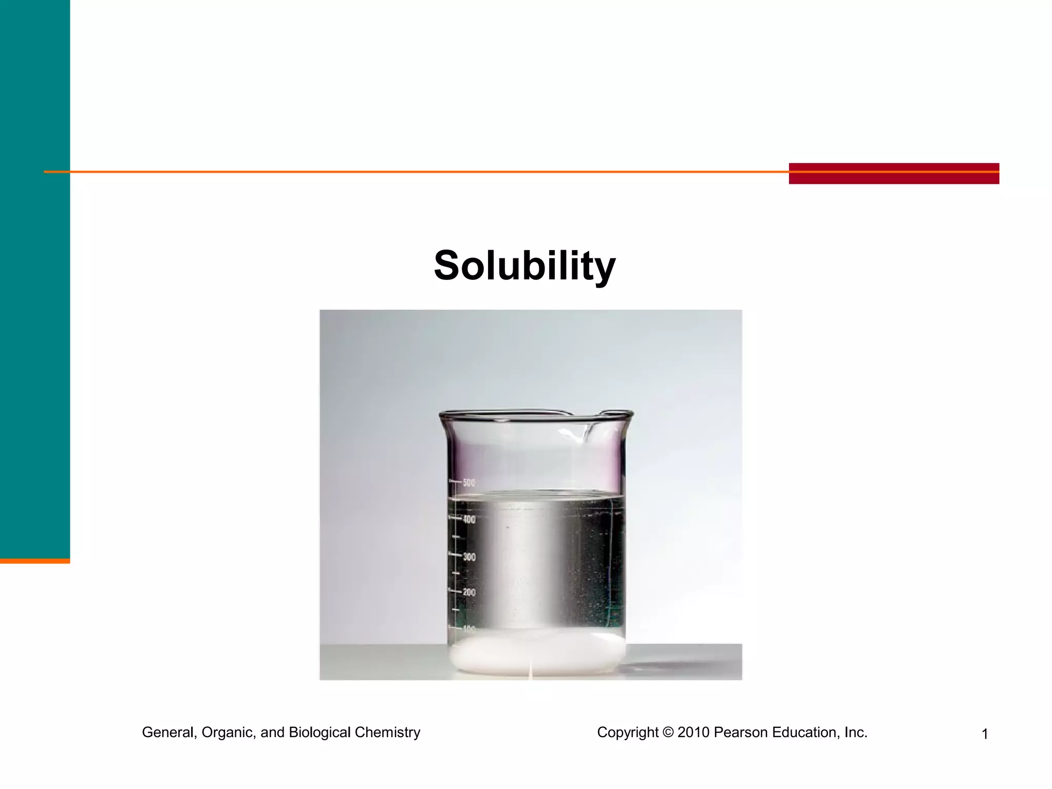 Solubility | PPT