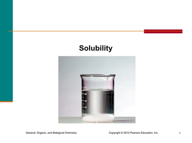 Solubility | PPT
