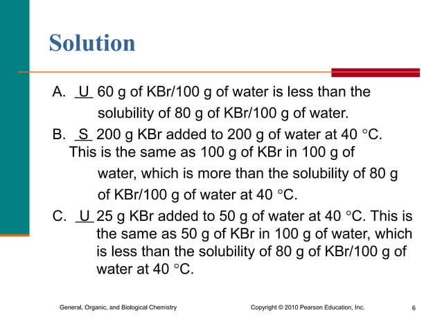 Solubility | PPT