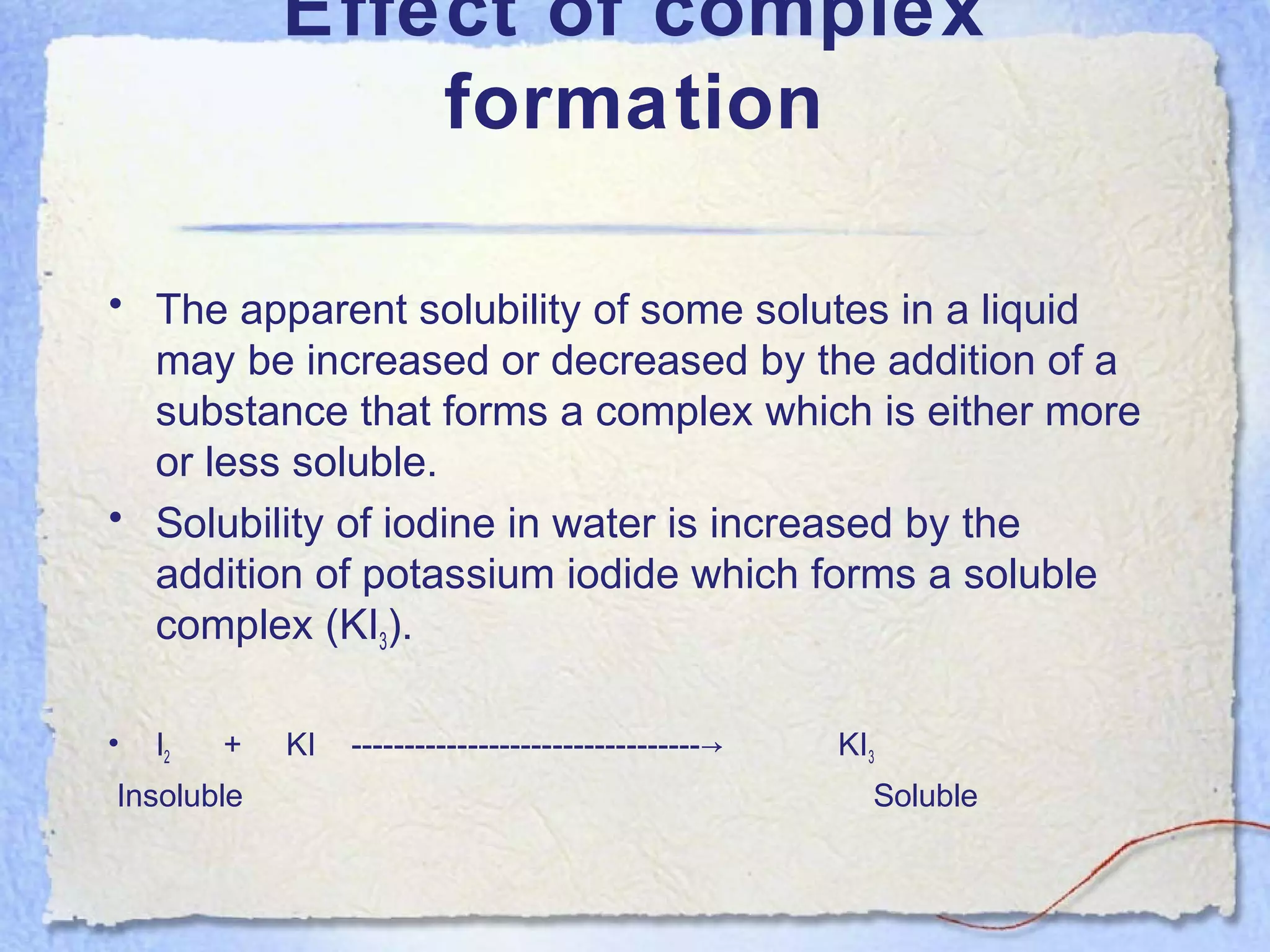 Solubility | PPT