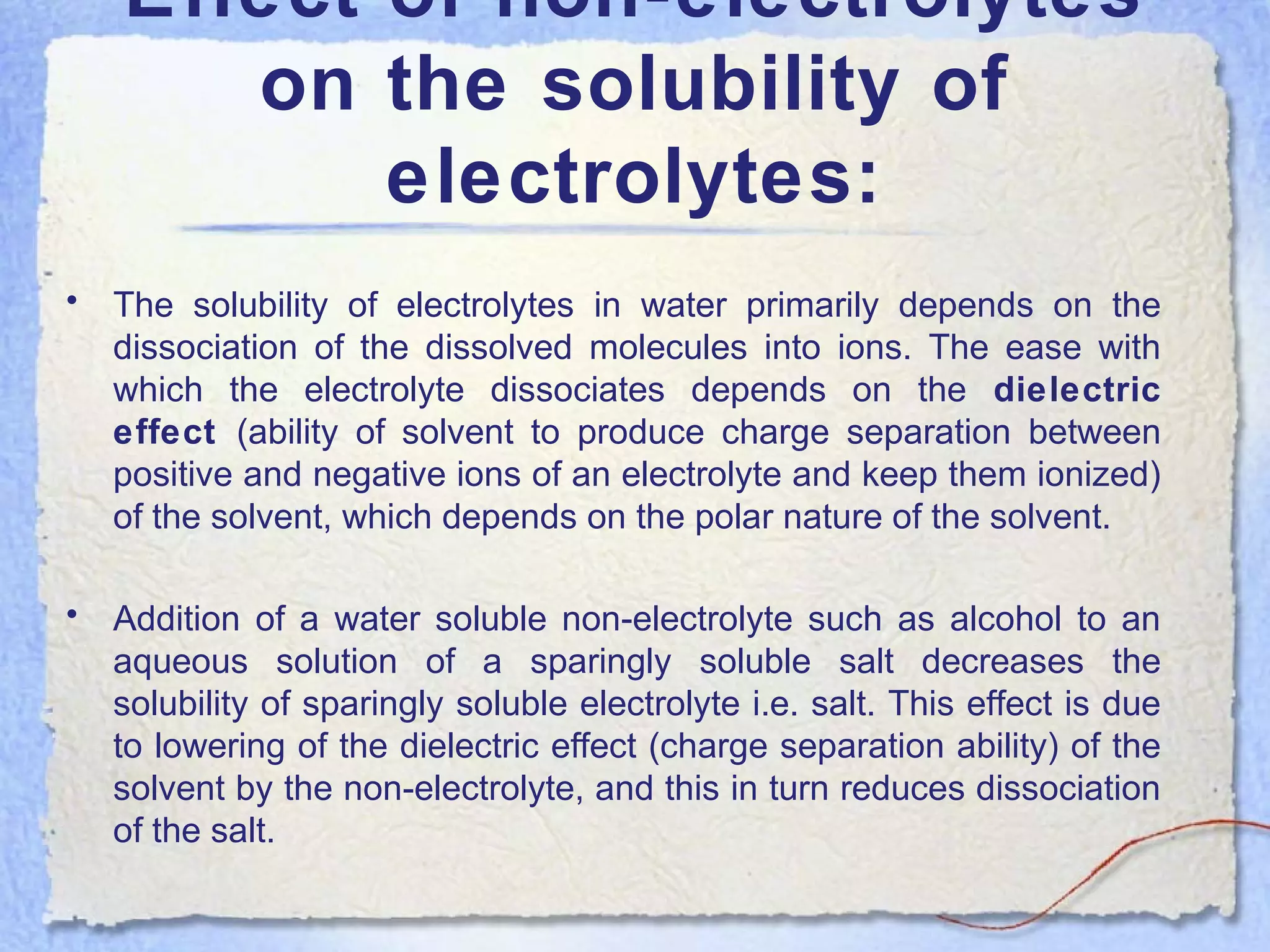 Solubility | PPT