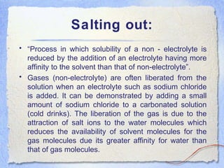 Solubility | PPT