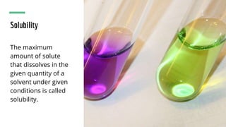 Solubility | PPTX