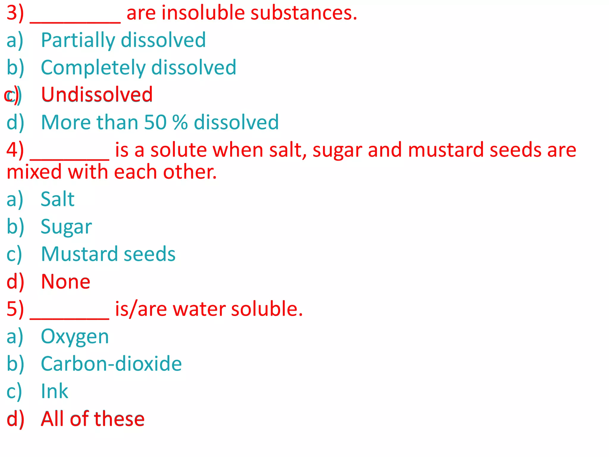 Solubility | PDF