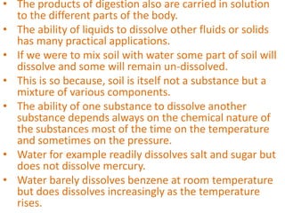 Solubility | PDF | Chemistry | Science