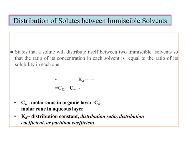 Solubility Pptx