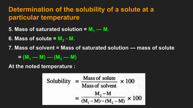 Solubility.pptx | Chemistry | Science