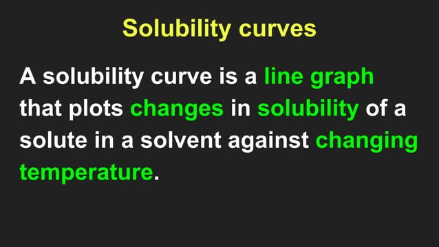 Solubility.pptx | Chemistry | Science