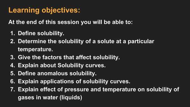 Solubility.pptx | Chemistry | Science