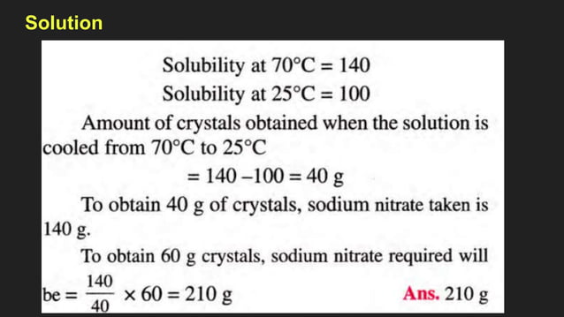 Solubility.pptx | Chemistry | Science