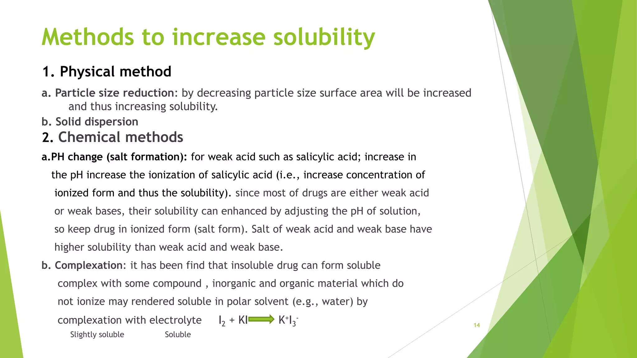 Solubility 1 physical pharmacy Lab | PPT