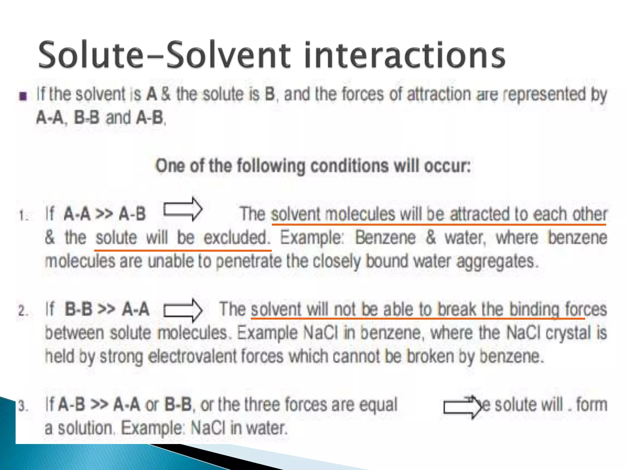 Solubility and distribution phenomena | PPTX
