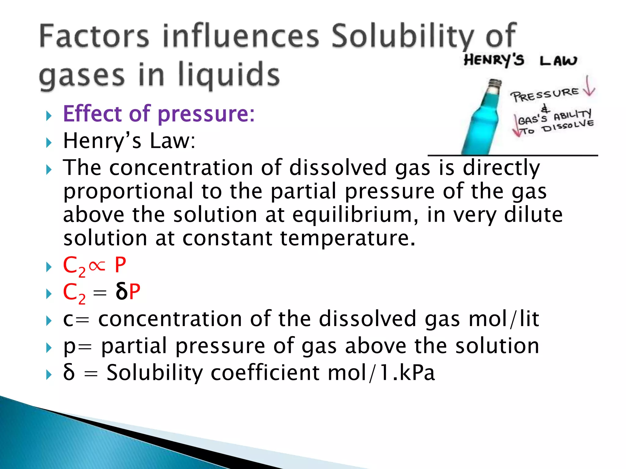 Solubility and distribution phenomena | PPTX
