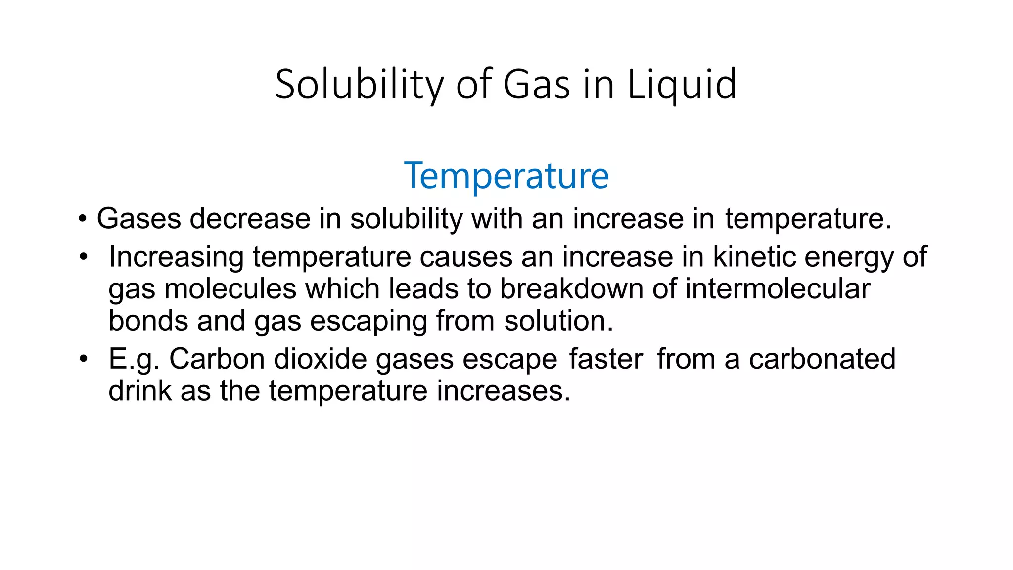Solubility and Distribution | PDF
