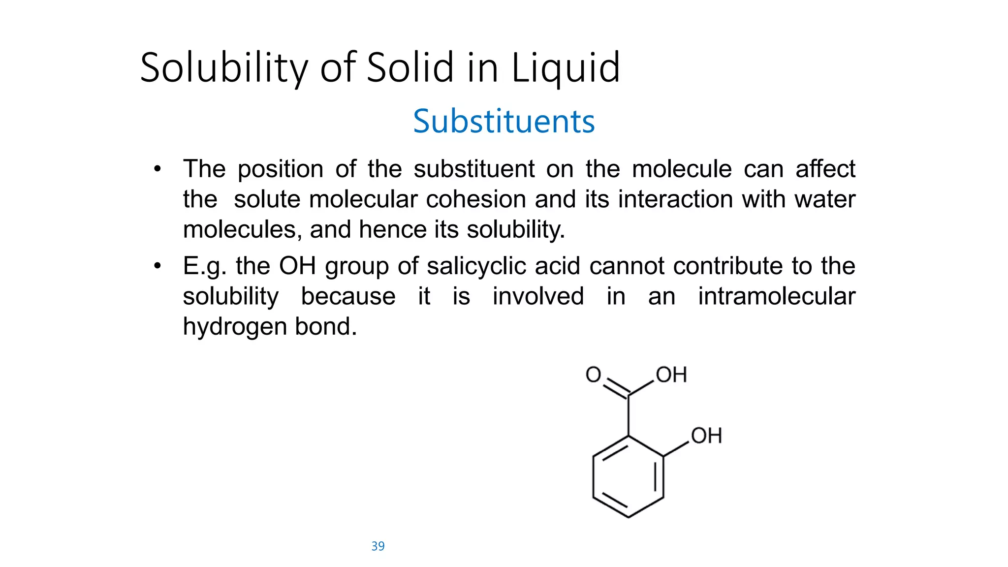 Solubility and Distribution | PDF