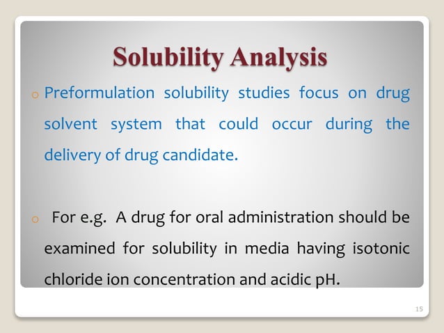 Solubility and its determination | PPTX