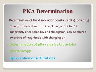 Solubility and its determination | PPTX