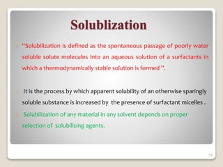 Solubility and its determination | PPTX