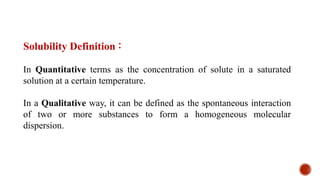 Solubility and its Importance.pptx
