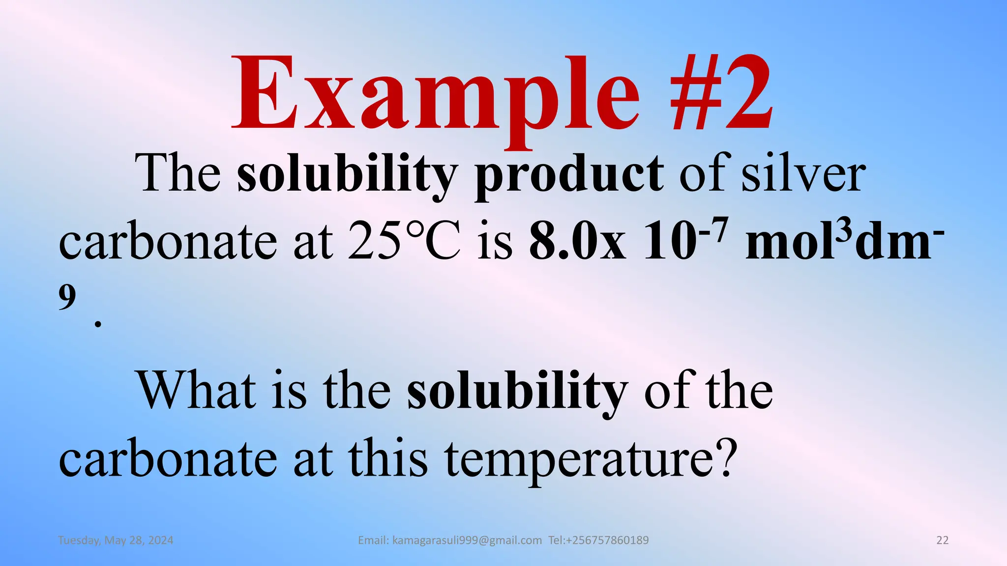 SOLUBILITY, AND SOLUBILITY PRODUCTS.pptx