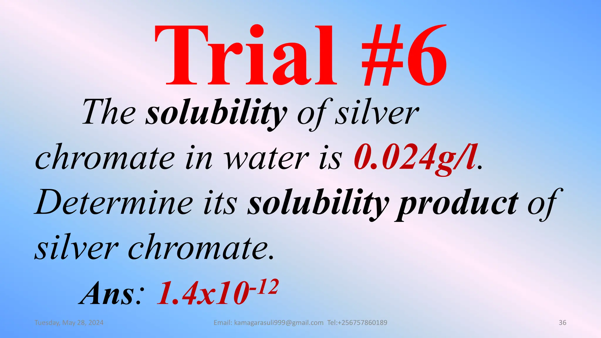 SOLUBILITY, AND SOLUBILITY PRODUCTS.pptx