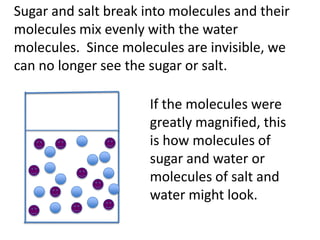 Solubility (a physical property) (Teach) | PPTX