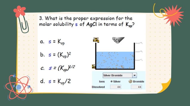 Solubility Constants Lab Presentation.pptx | Chemistry | Science