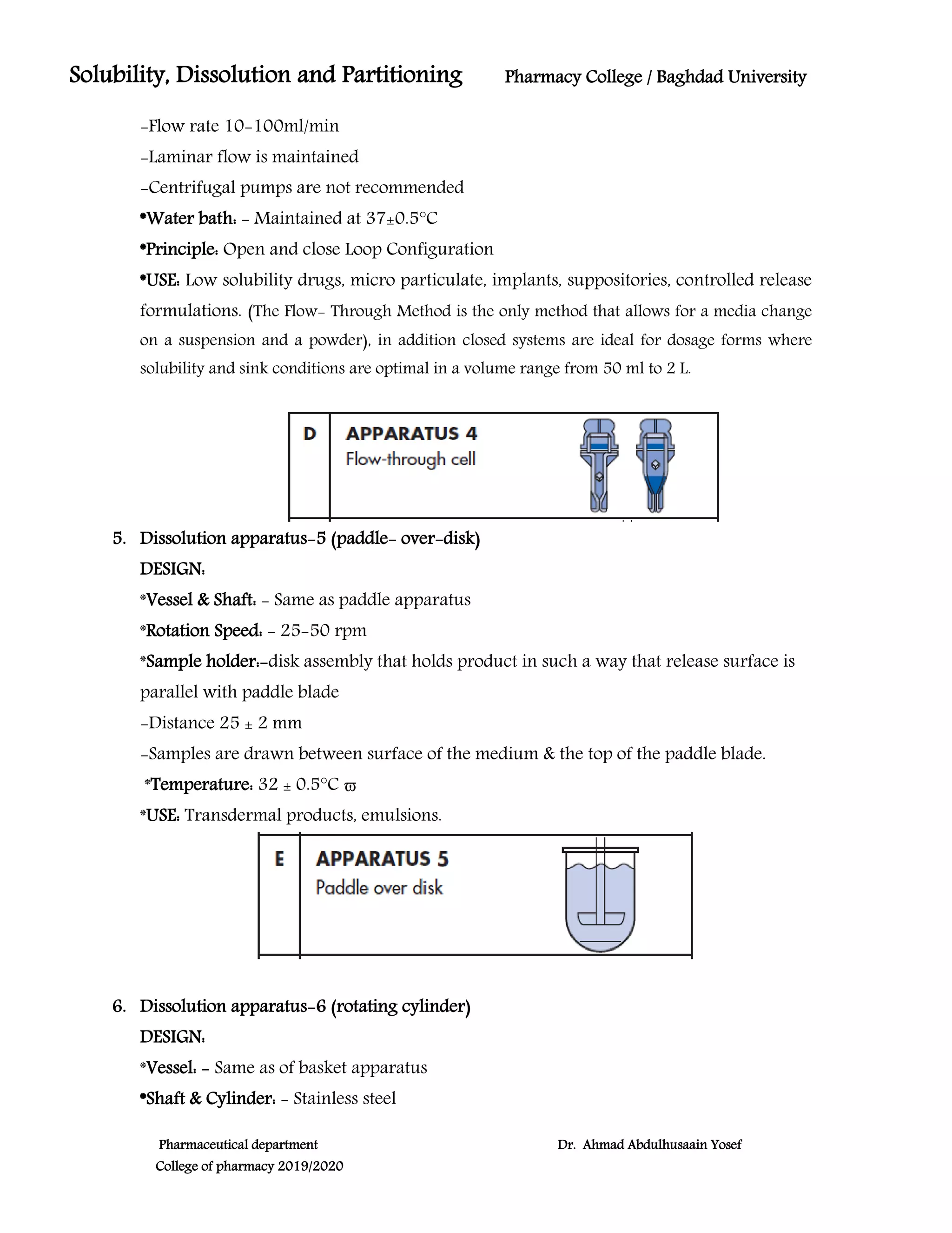 Solubility,dissolution and partitioning 11th April 2020 | PDF
