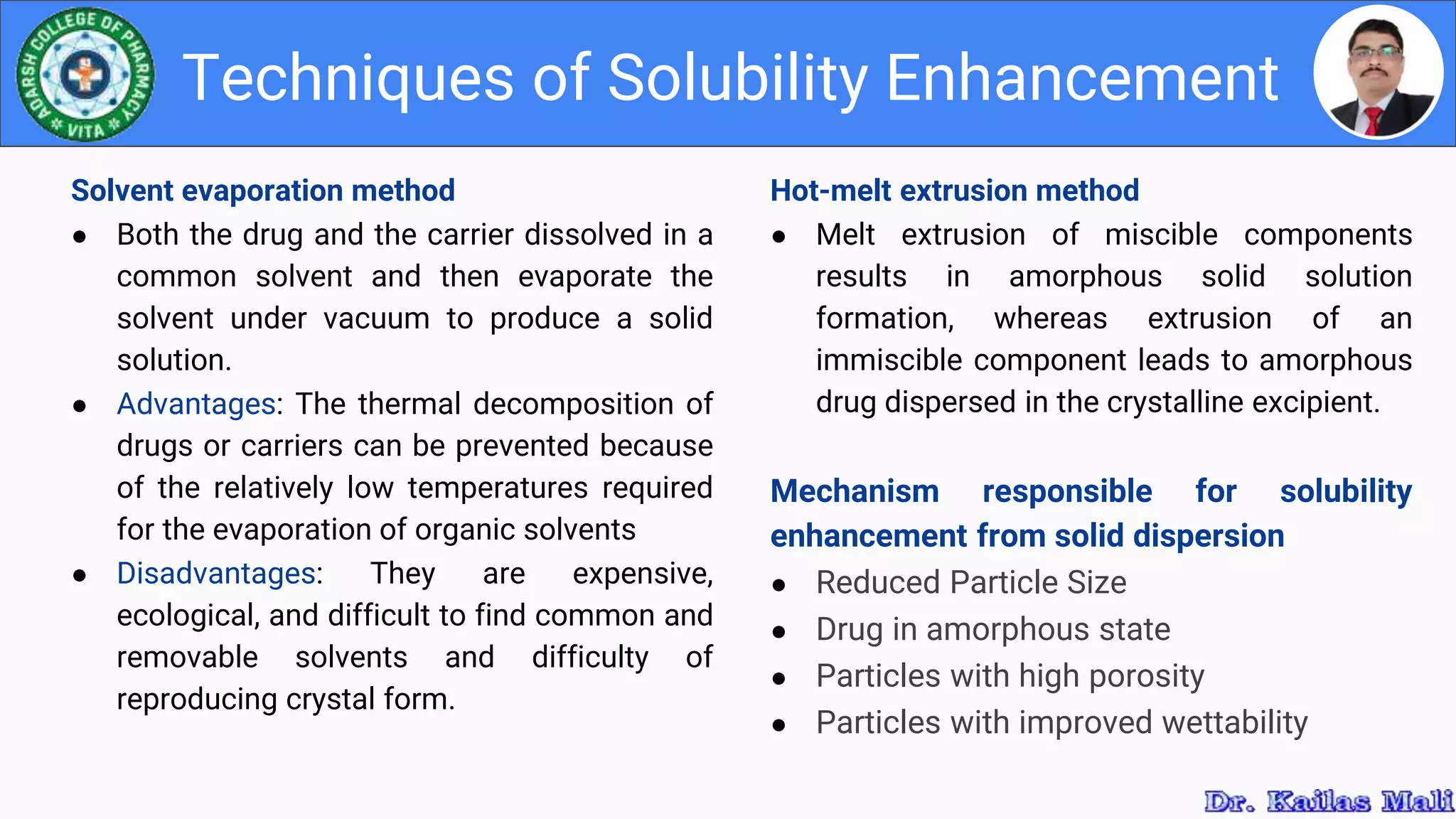 Solubility Enhancement | PPTX