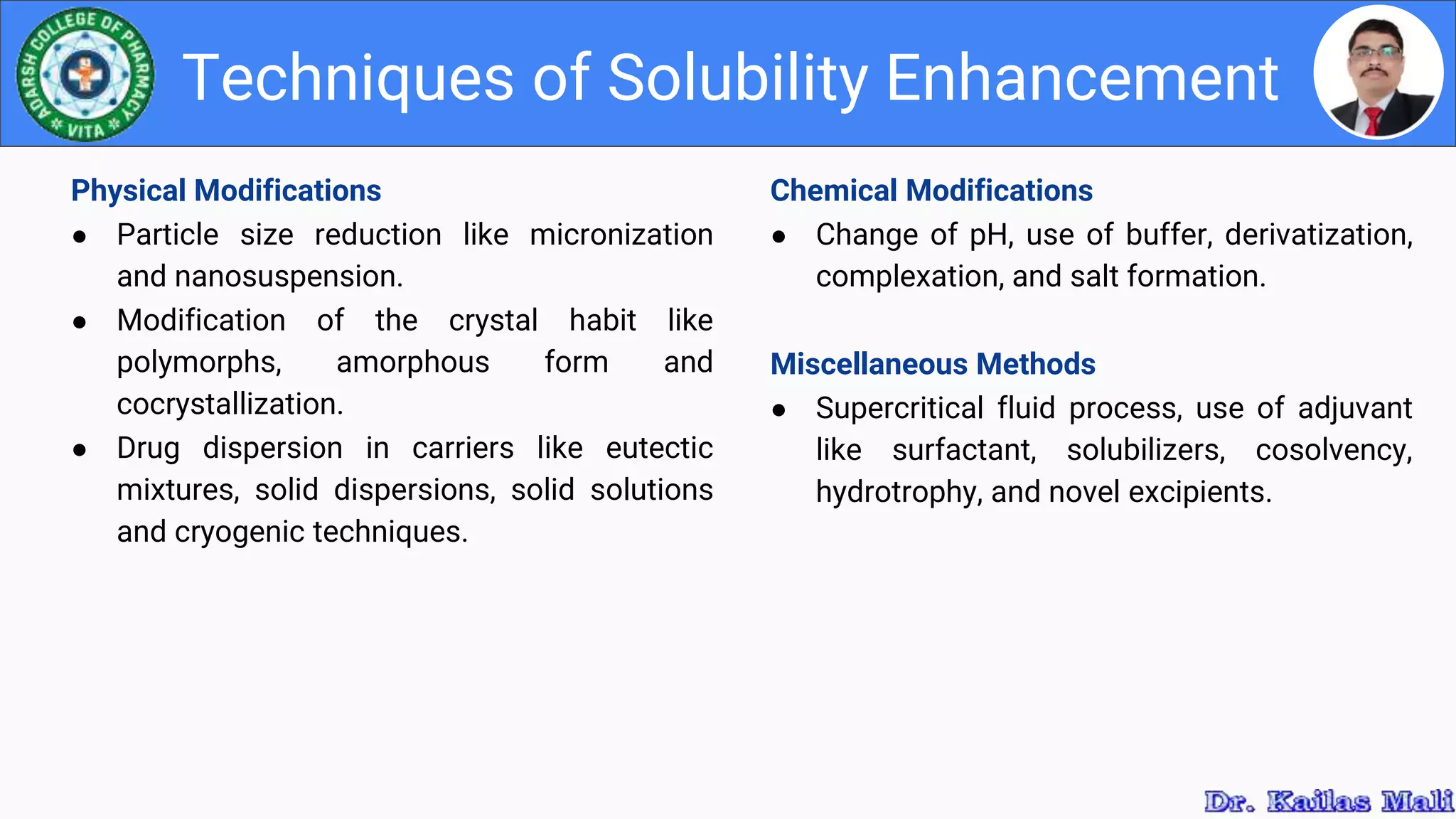 Solubility Enhancement | PPTX