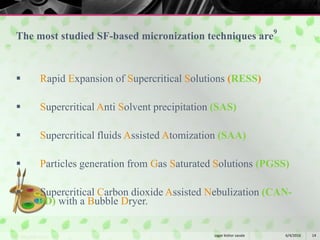 Micronization - Solubility Enhancement by Micronization | PPTX