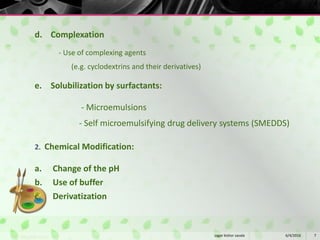 Micronization - Solubility Enhancement by Micronization | PPTX
